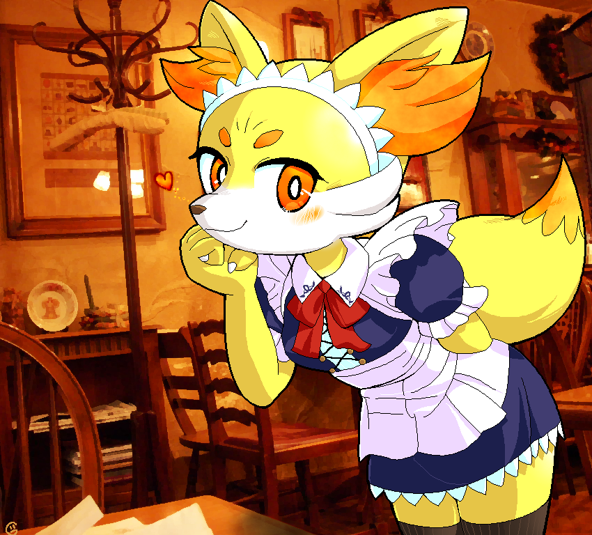 Maid Fennekin Pokémon Know Your Meme