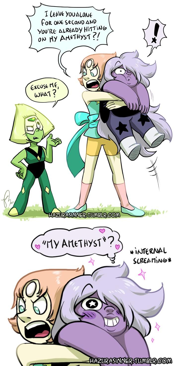 I Want To See Pearl Getting Super Jealous Of Her Purple Girlfriend Becoming Best Buds With