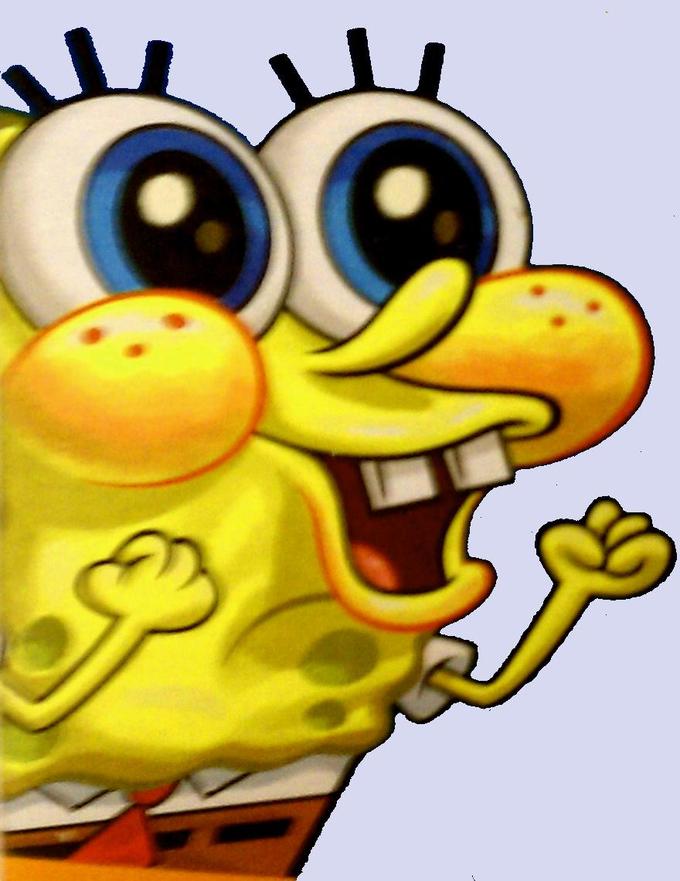 Spongebob s Excited Reaction SpongeBob SquarePants Know Your Meme