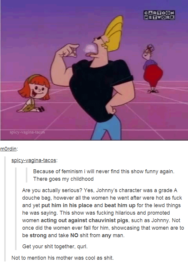 Was Johnny Bravo A Feminist Cartoon Feminism Know Your Meme