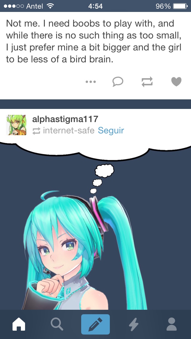 Miku Is Having Some Gay Thoughts Hatsune Miku Vocaloid Know Your Meme