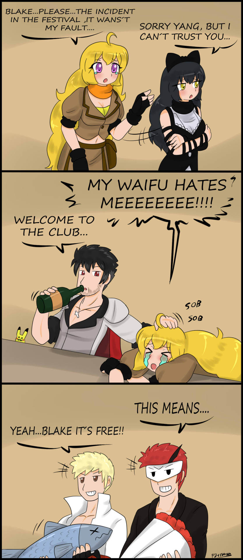 Poor Yang Rwby Know Your Meme