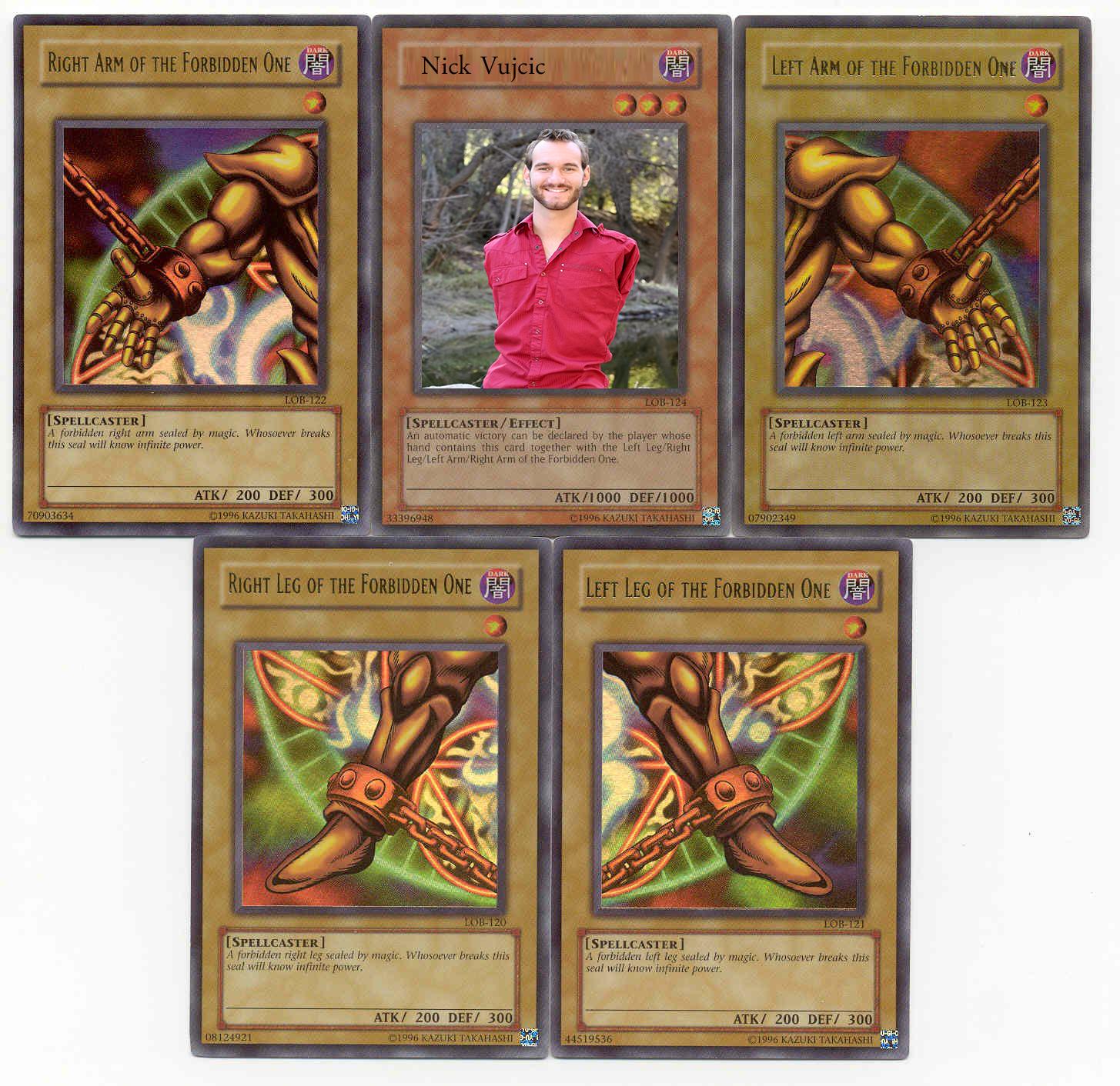 Exodia The Forbidden One Exodia The Forbidden One Know Your Meme
