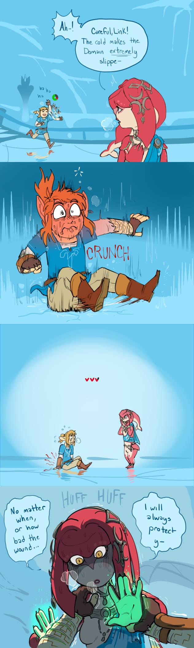 Miphas Grace Is Extremely Ready By Morbi The Legend Of Zelda Breath Of The Wild Know Your Meme