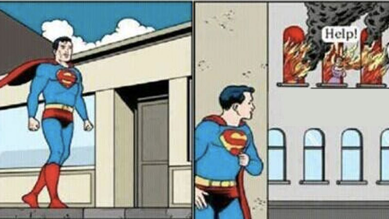Superman Cartoon Memes