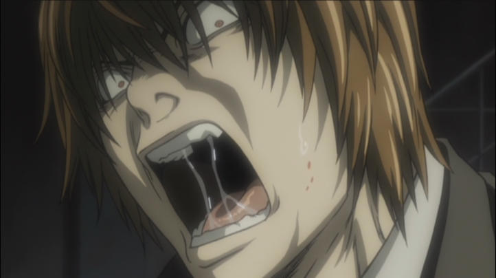 Light makes some very interesting faces. : r/deathnote