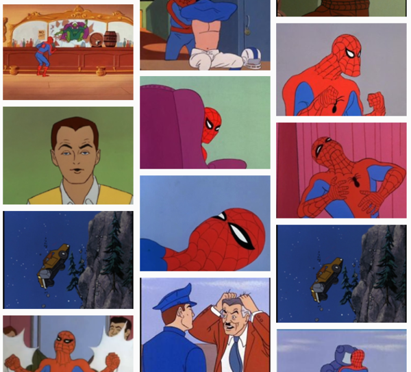 Spiderman Retro Memes