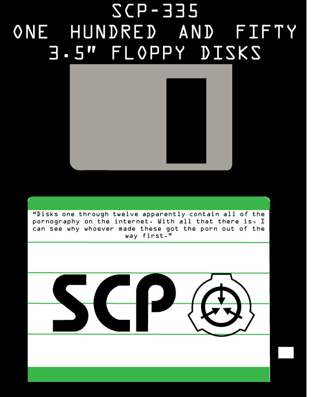 SCP-335 poster | SCP Foundation | Know Your Meme