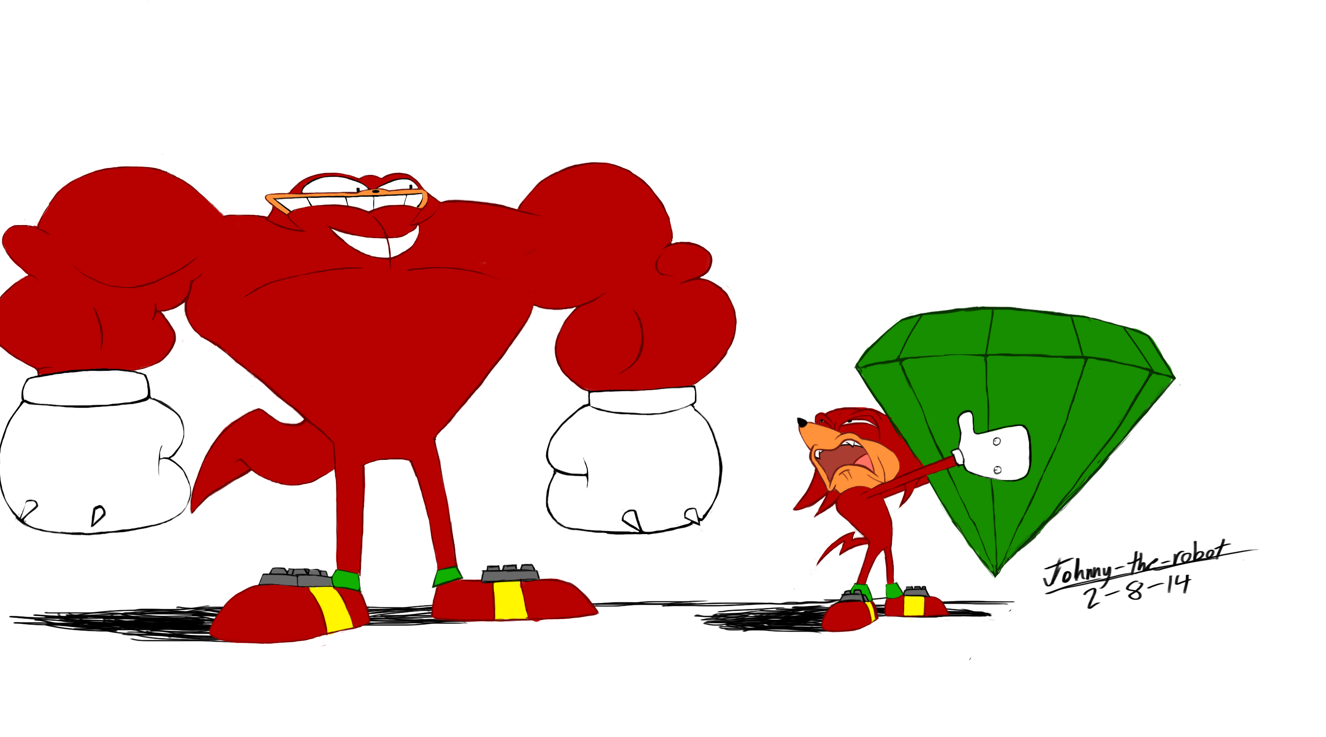I Have Drawn the Knuckles | Sonic the Hedgehog | Know Your Meme