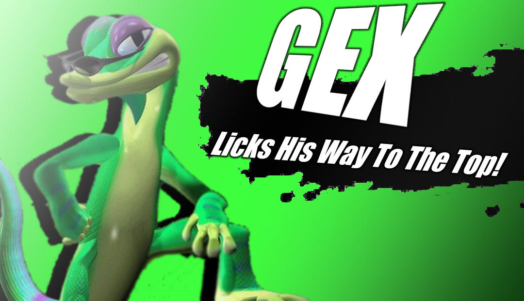 Gex licks his way to the top | Super Smash Bros. 4 Character ...