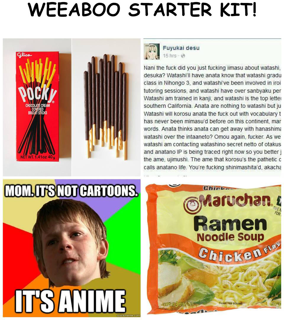 Weeaboo starter pack - now with 20% more weeabooness | Starter Packs ...