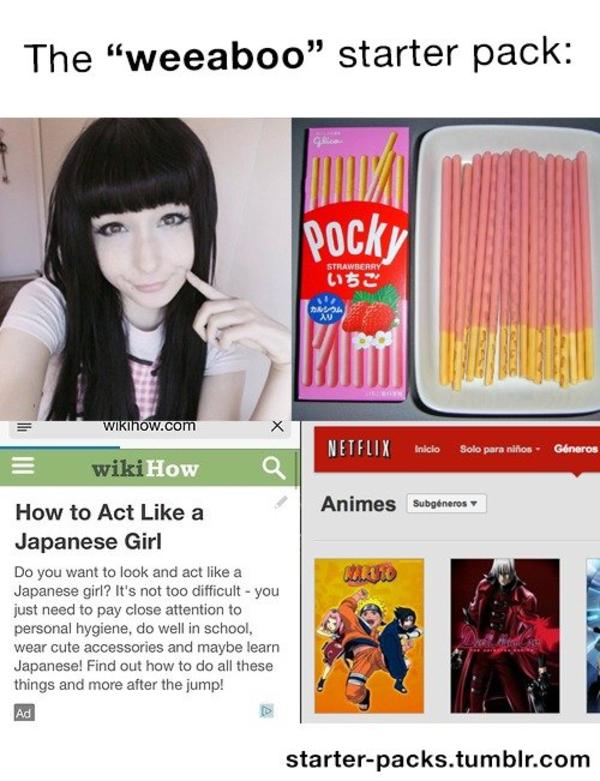 Weeaboo | Starter Packs | Know Your Meme