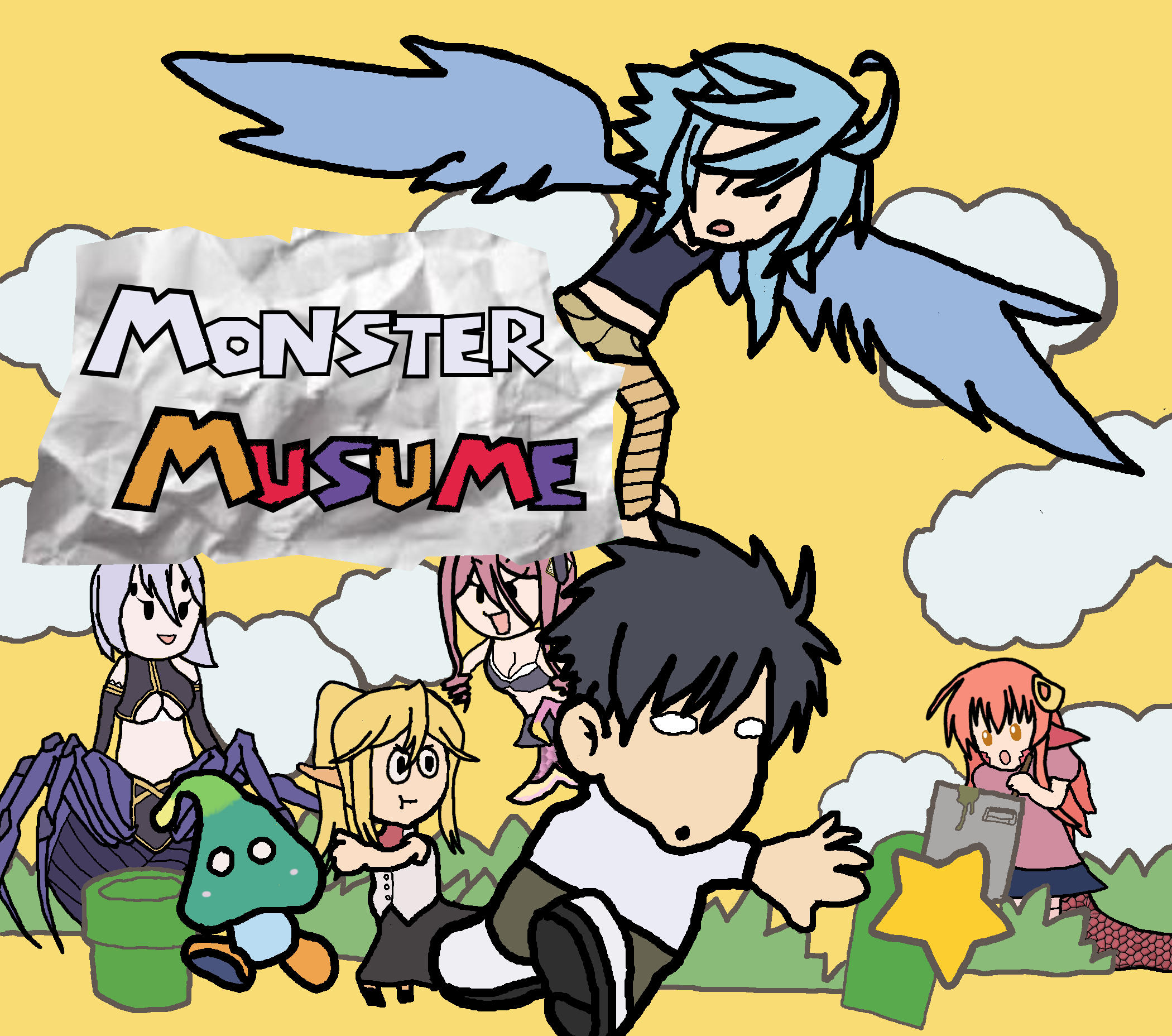 Everyone forget about the DMM game and look at this! : r/MonsterMusume