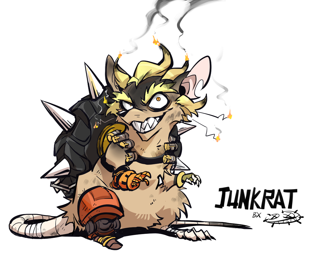 A Rattier Junkrat : r/Overwatch