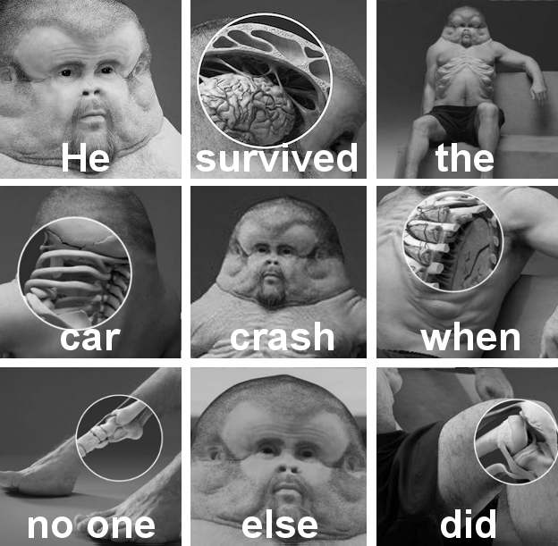 He survived the car crash when no one else did | Graham | Know Your Meme