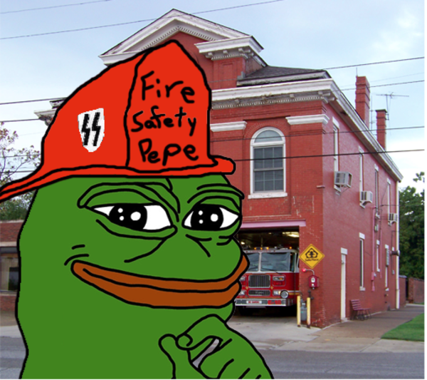 Fire Safety Pepe | 4chan Safety Squad Raids | Know Your Meme