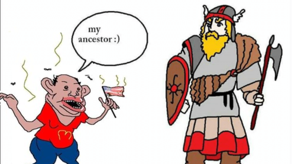 My ancestor :) | Amerimutt / Le 56% Face | Know Your Meme