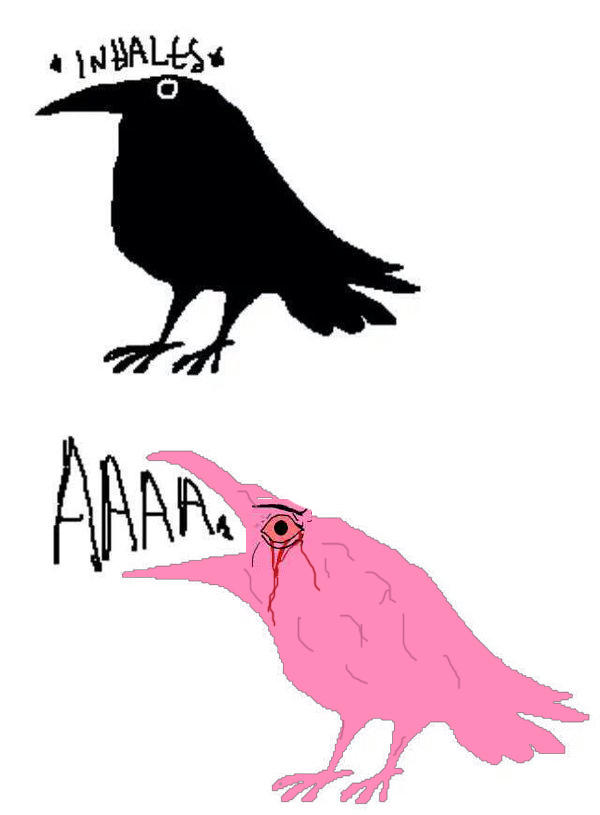 Crowjak | Pink Wojak | Know Your Meme