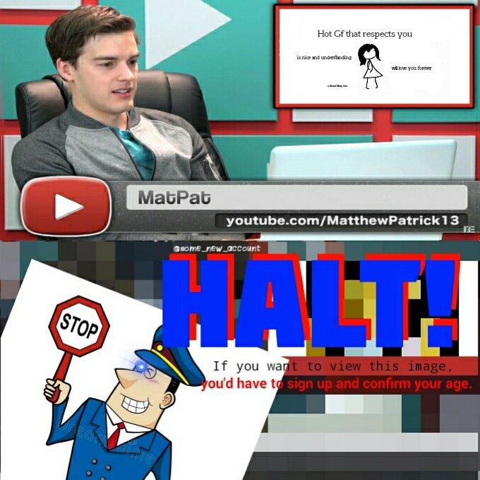 MatPat respects a god | MatPat Unzips | Know Your Meme