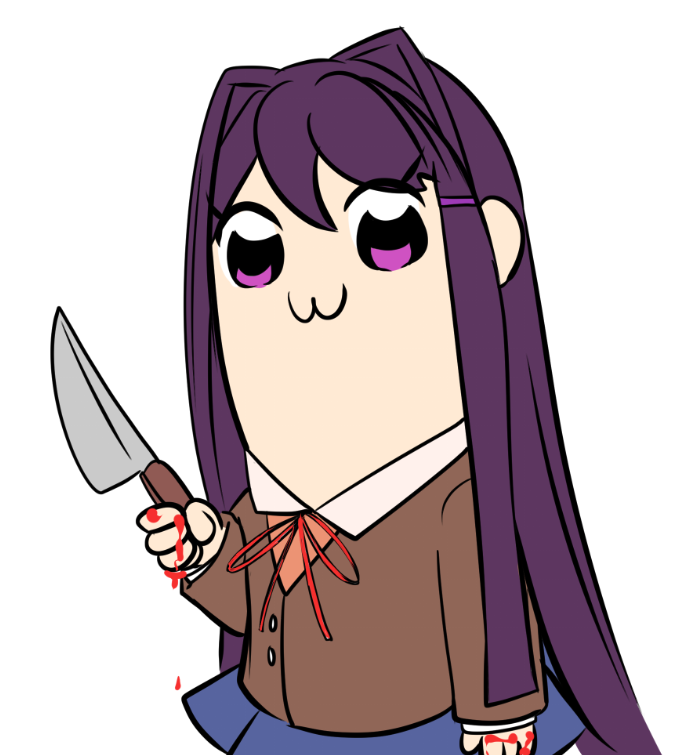 DDLC x Pop Team Epic Yuri by onac911 | Doki Doki Literature Club | Know ...
