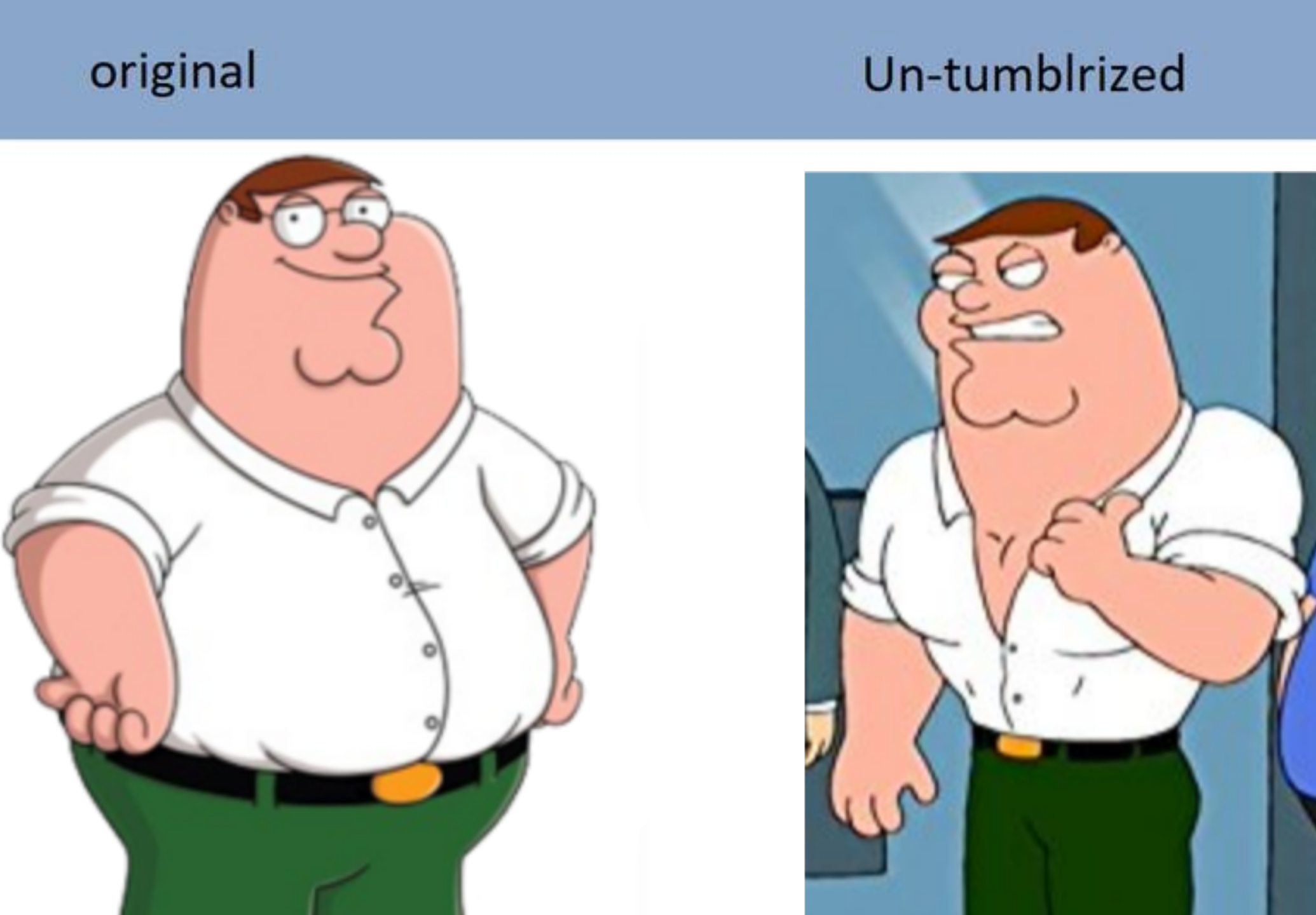 Hey Beter | Original vs. Un-Tumblrized | Know Your Meme