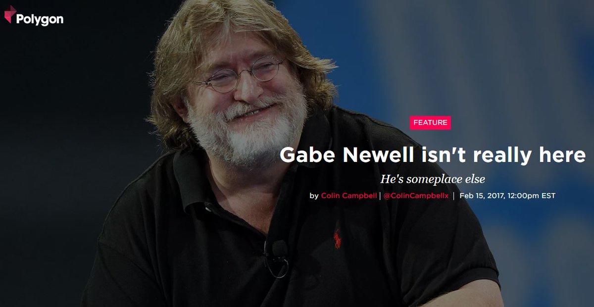 Gabe Newell isn't really here | Gabe Newell | Know Your Meme