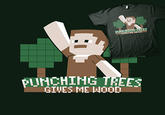 Punching Trees Gives Me Wood | Know Your Meme