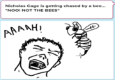 NOT THE BEES! | Know Your Meme