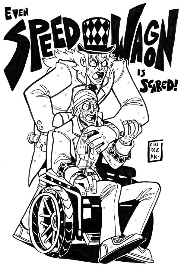 can someone just give me like... as many pictures of speedwagon as you ...