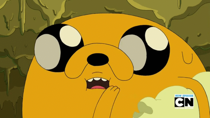 Jake The Dog | Popcorn GIFs | Know Your Meme