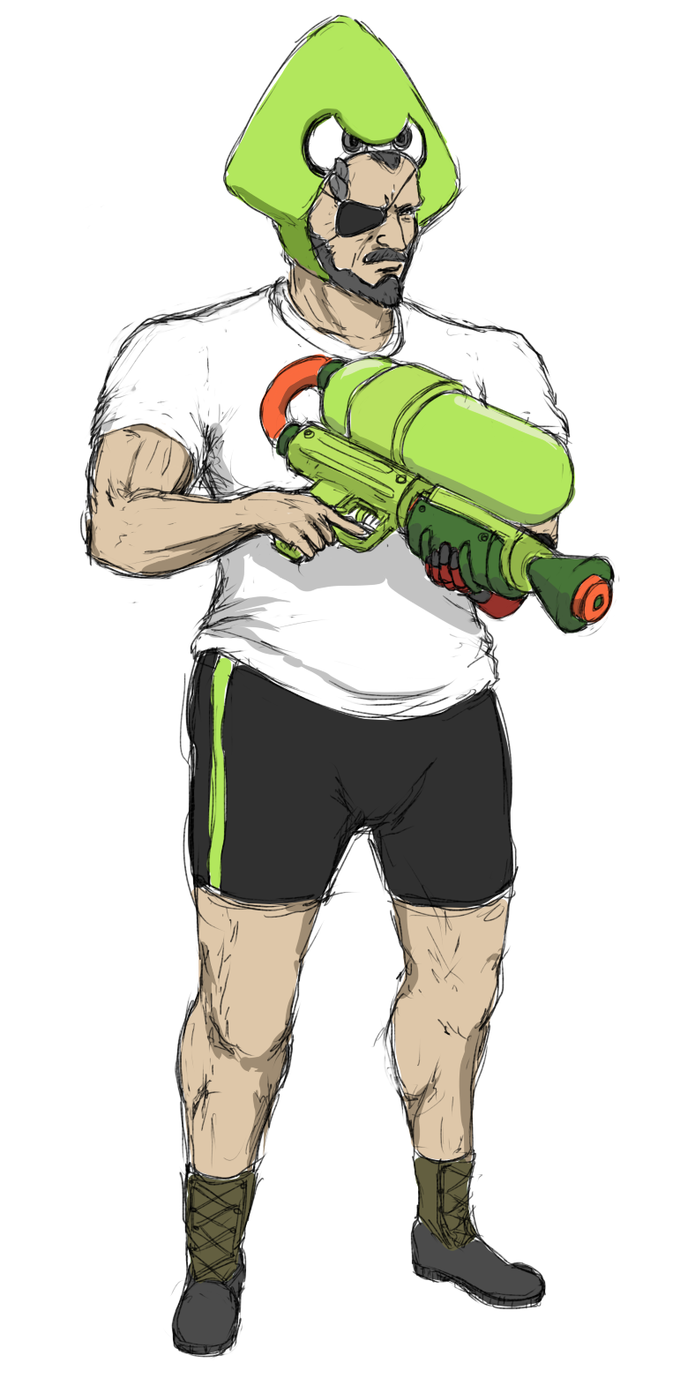 Metal Gear Squid : r/splatoon