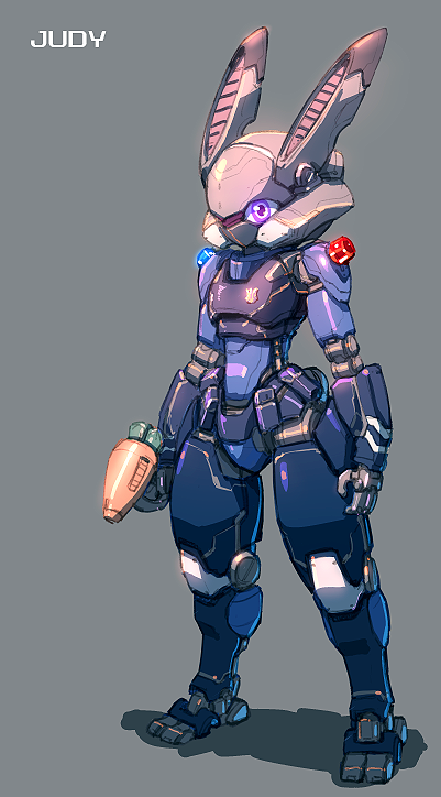 Judy Bot - 3D model by ramzi_khairi [e0acafd] - Sketchfab