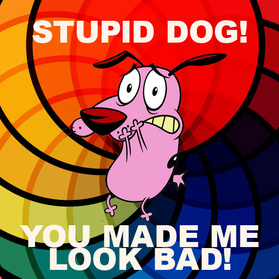 Courage Puppy Memes