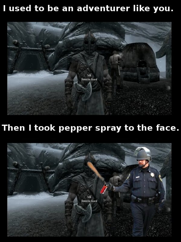 Pepper Spray Everything Memes