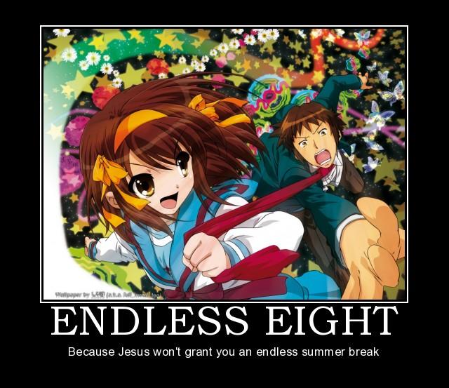 [Image - 217840] | Endless Eight / Kyon-kun Denwa! | Know Your Meme