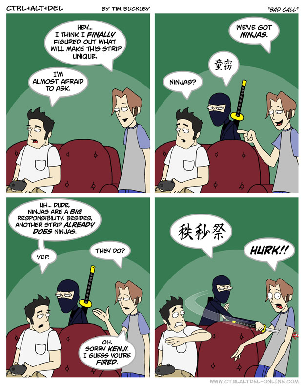 Ctrl Alt Del Webcomic