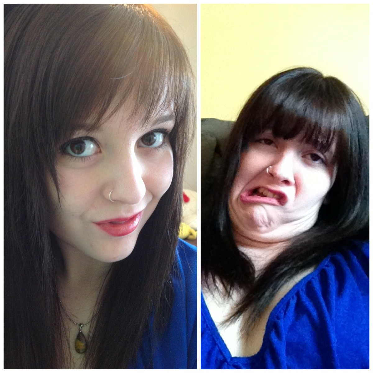 Pretty Girl Ugly Face Meme