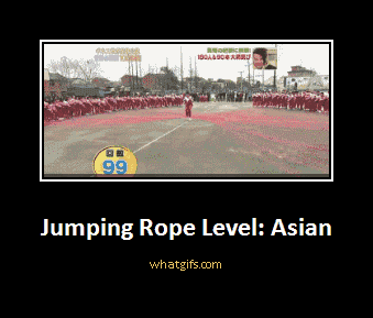 Jump Rope: Level Asian | Level: Asian | Know Your Meme
