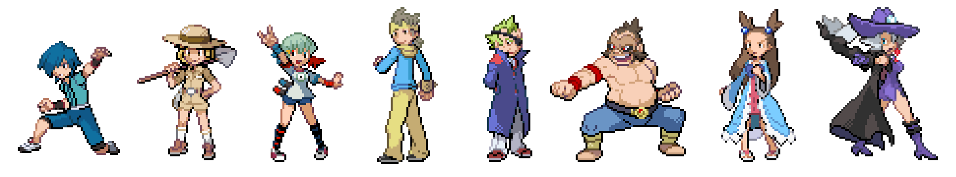 Flannery Gym Leader Sprite