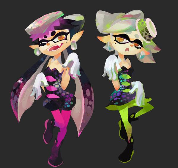 The Squid Sisters are awesome! Love their music. : r/splatoon