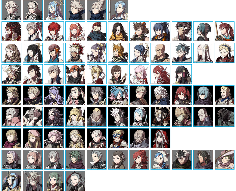 All Fire Emblem Awakening Characters