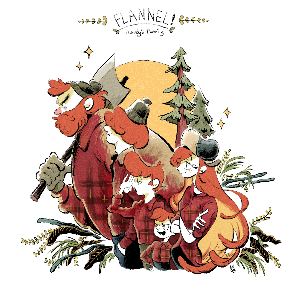 Flannel family | Gravity Falls | Know Your Meme