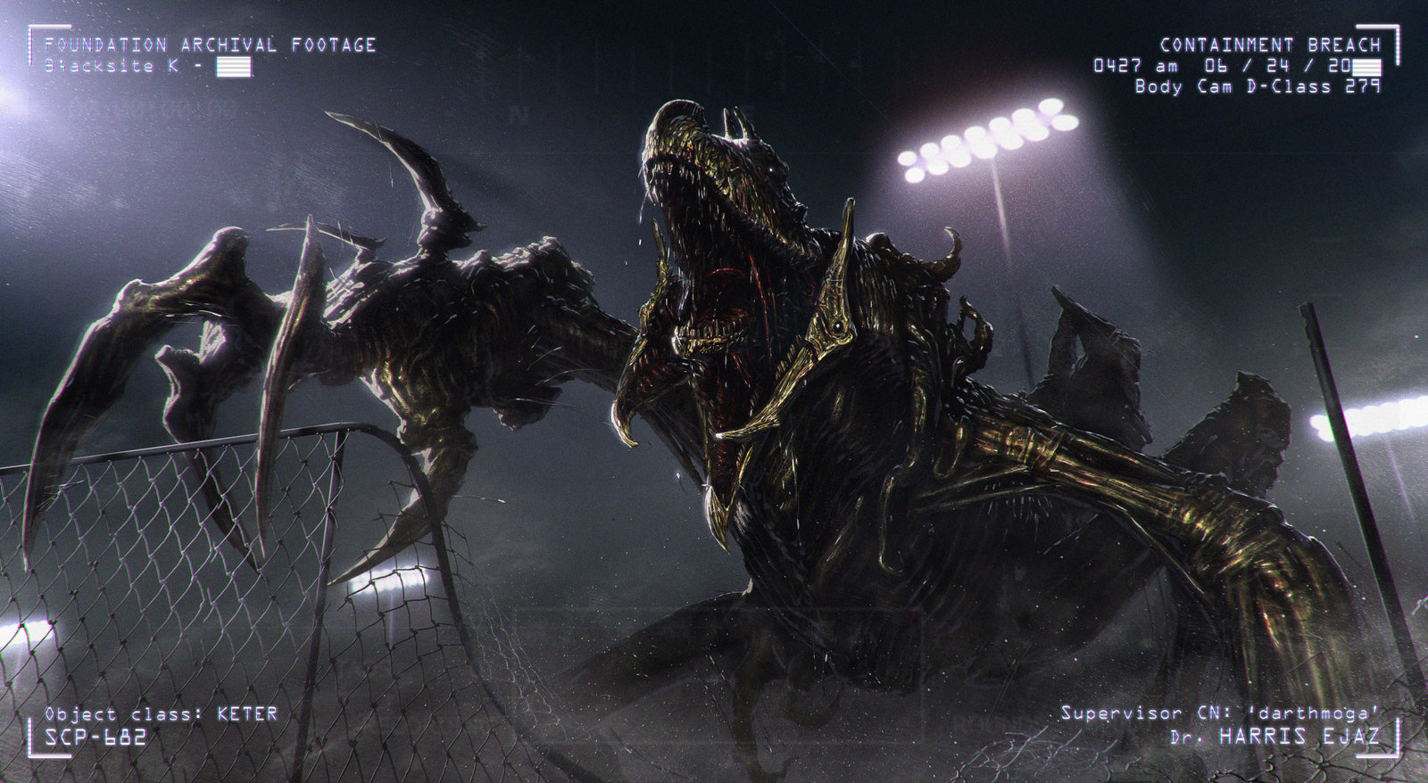 SCP-682 Containment Breach | SCP Foundation | Know Your Meme