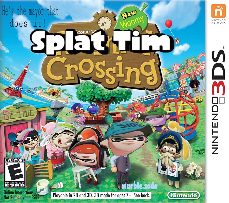 Splat tim crossing | Splatoon | Know Your Meme