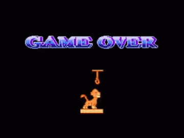 I love GAME OVER screens. Any that scared you as a kid? Any that you ...
