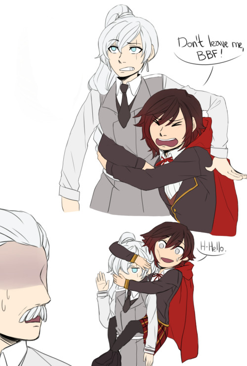 A difficult friendship [by NaitouRSE on deviantart] : r/RWBY