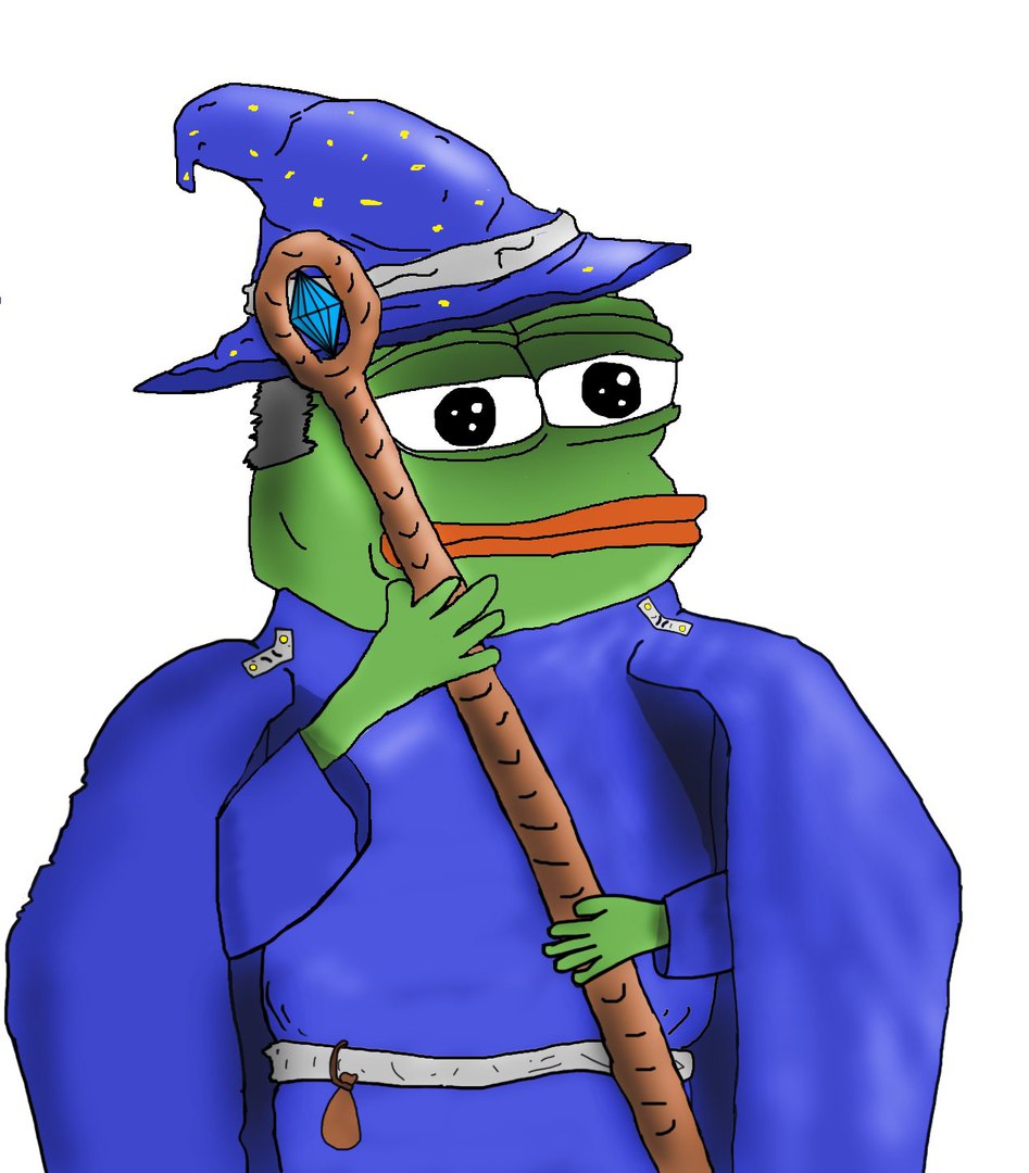 [Random] Can someone add a fitting background for this magician pepe ...