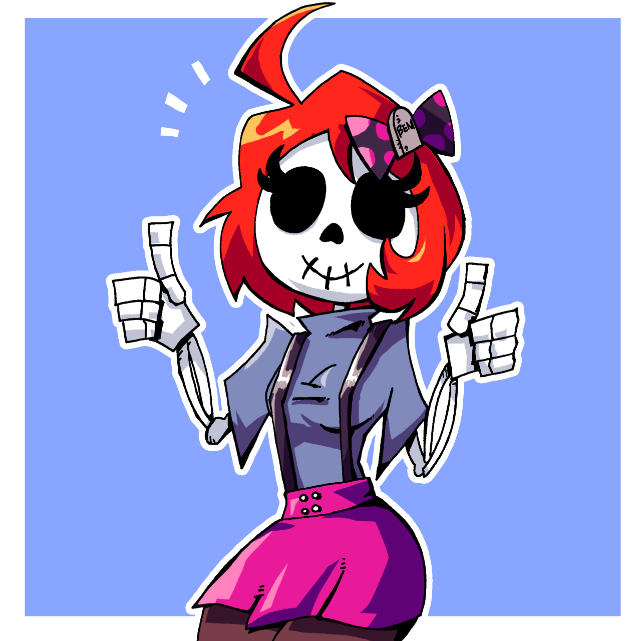 Skelly by Setz | Skeletons | Know Your Meme