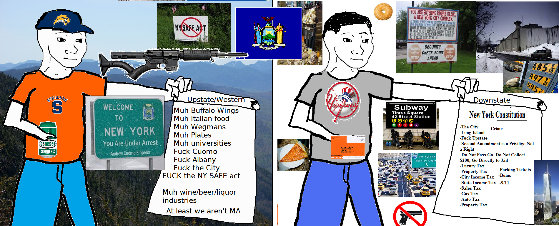 that feel when NY | Wojak / Feels Guy | Know Your Meme
