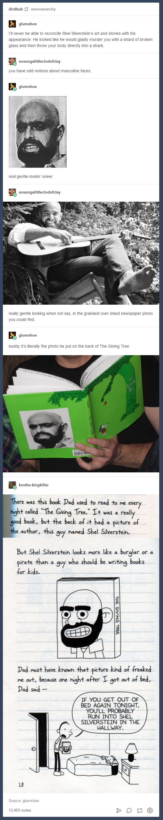 Shel Silverstein : r/tumblr